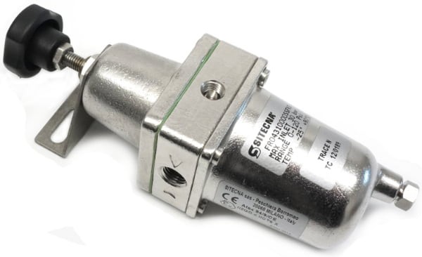 Sitecna Filter Regulator 1/4" stainless steel ATEX UK stock