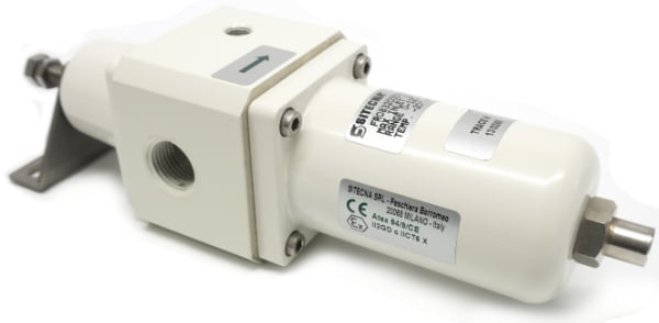 Sitecna Aluminium Auto Drain ATEX Filter Regulator. UK stock