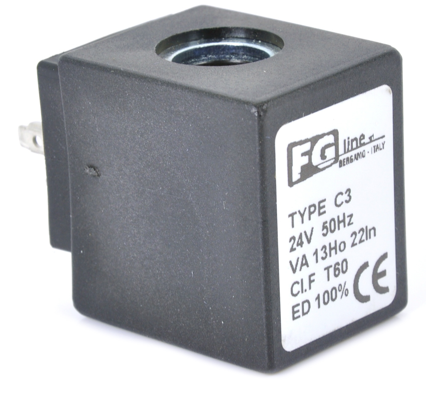 FG line solenoid valve coils. C1, C3 & C4 series. 12, 24, 48, 110 ...