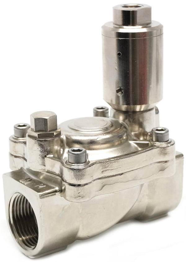 Pneumatic Pilot Operated High Flow Valve, ideal for submersible water ...