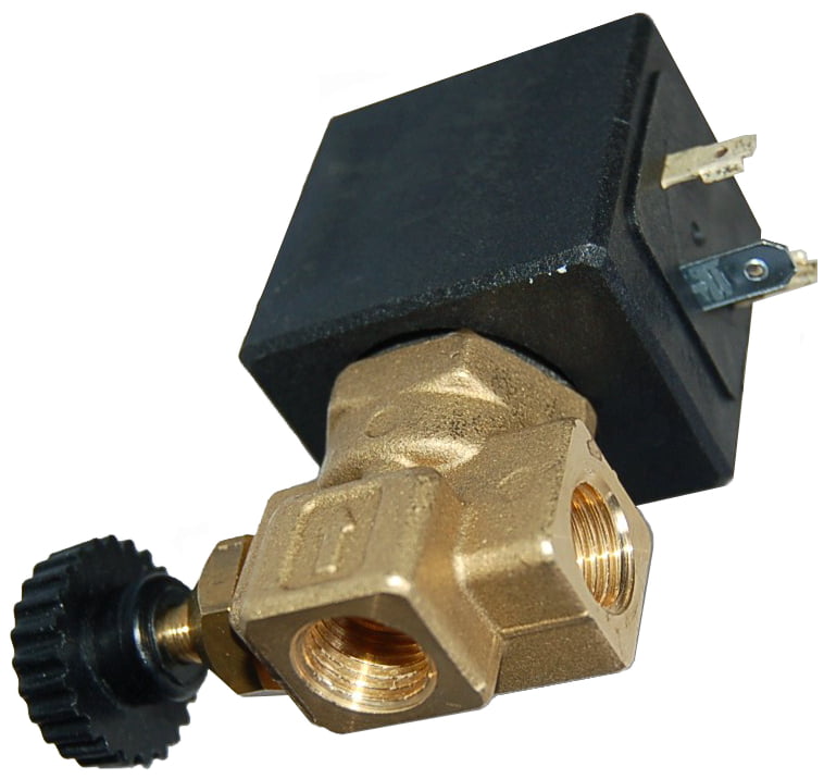 Solenoid Valve with integral flow control, ideal for chemical control ...